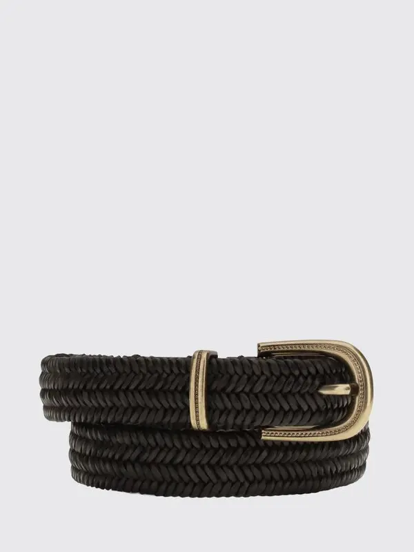 Brunello Cucinelli Braided Leather Belt