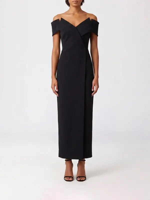 Khaite Crêpe Midi Dress