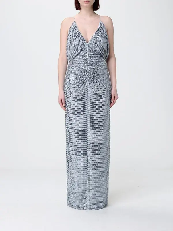 SELF-PORTRAIT Embellished V-neck Gown