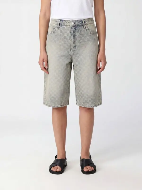 MISBHV Monogram Denim Shorts