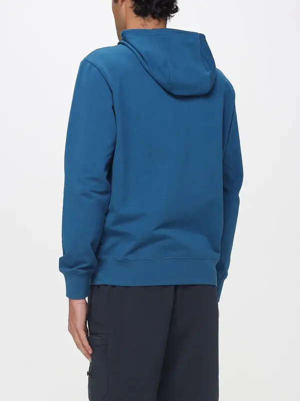 C.P. COMPANY Logo Detail Hoodie - Blue