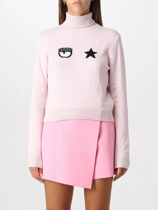 CHIARA FERRAGNI Turtleneck Jumper