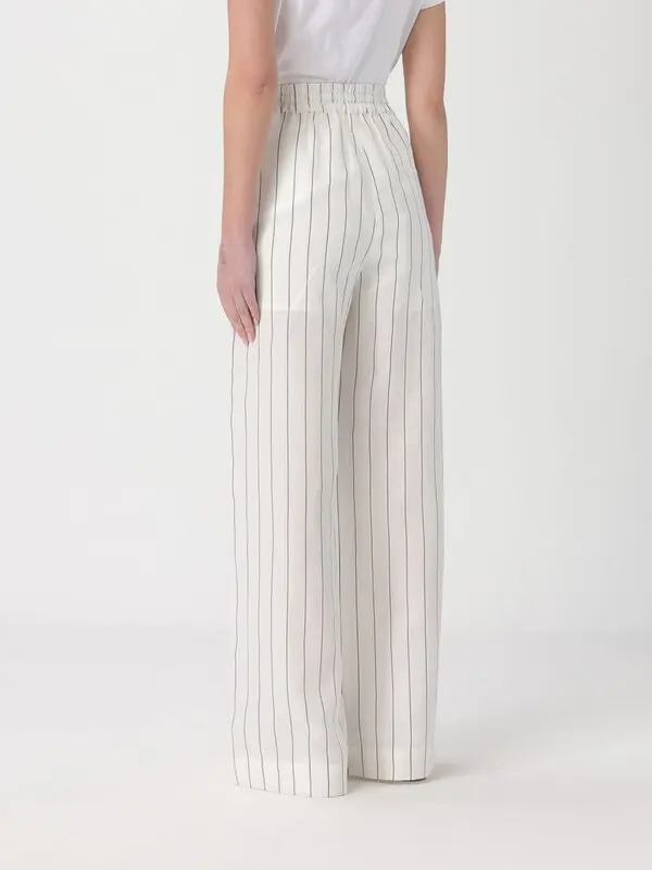 Liu Jo Wide Leg Trousers - White