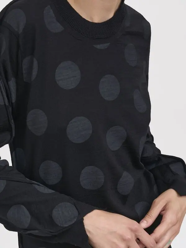 Junya Watanabe Polka Dot Crewneck Jumper
