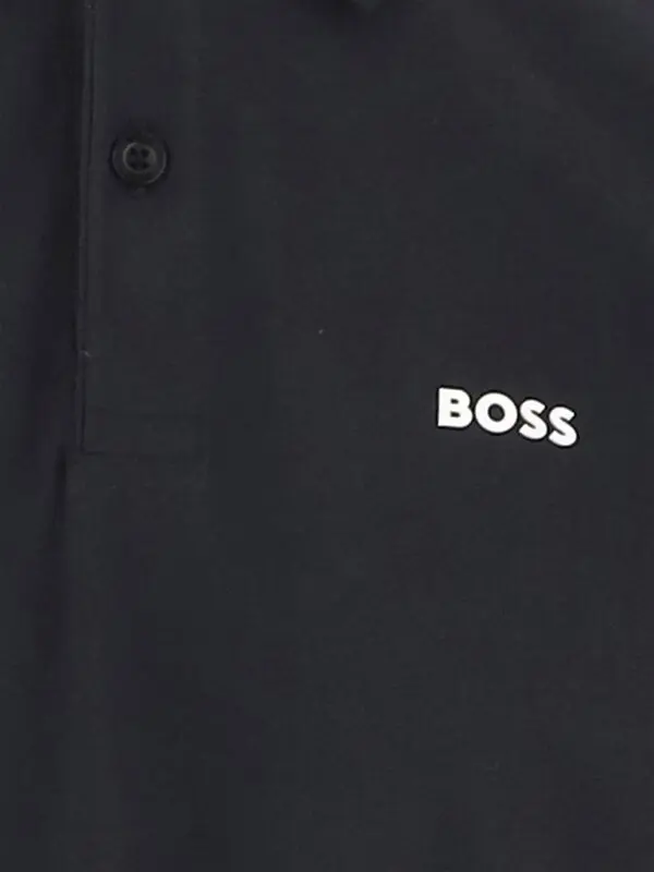 BOSS Cotton Polo Shirt With Logo