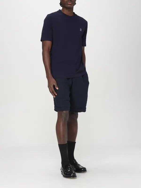 Brunello Cucinelli Tailored Shorts - Blue