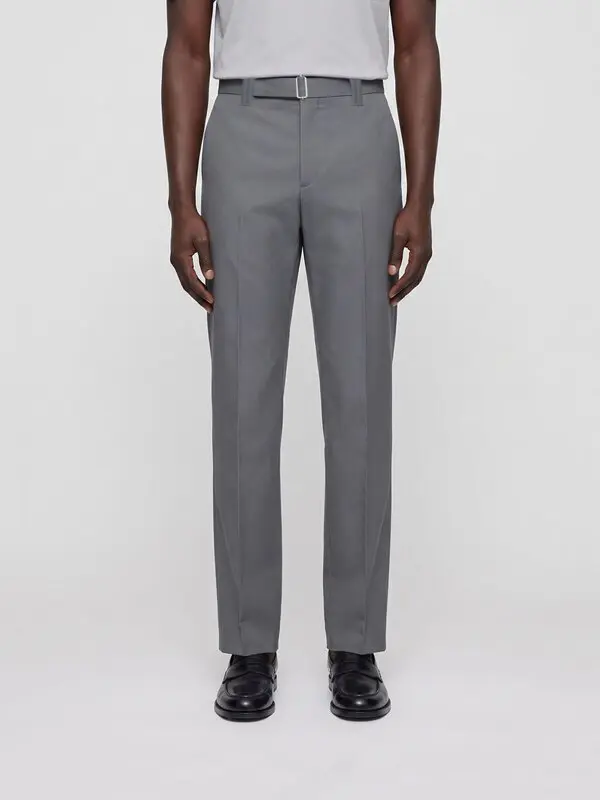 LARDINI Cotton And Silk Tailored Trousers