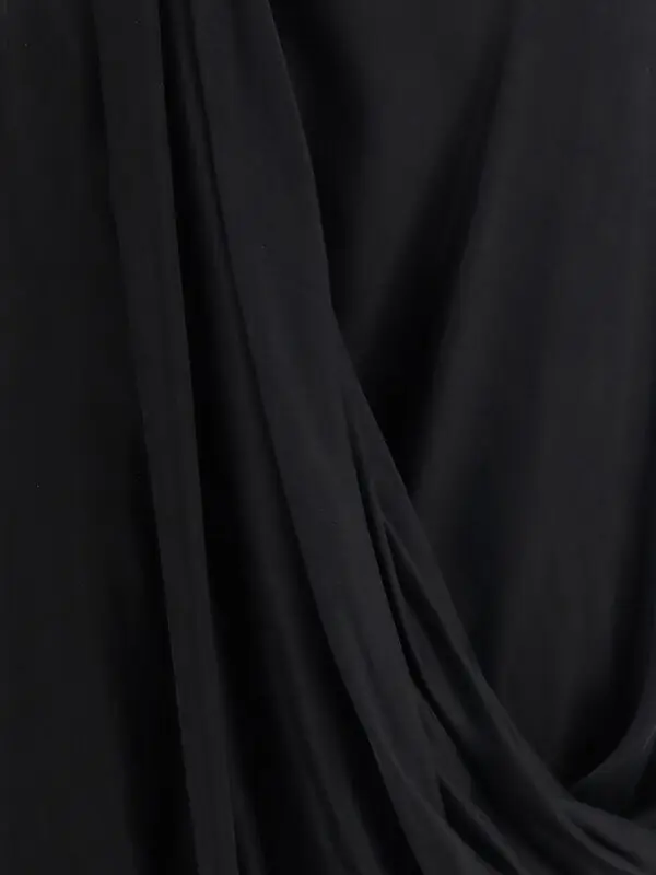 MAISON MARGIELA Cupro Asymmetric Midi Skirt
