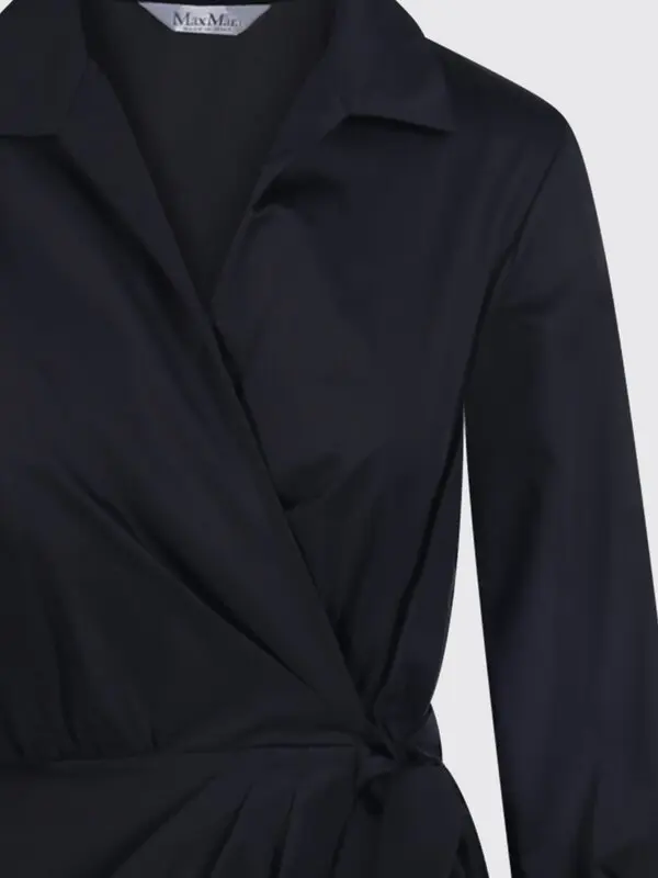 Max Mara Cotton Blend Chemisier Dress