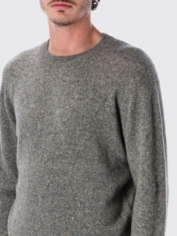 ROBERTO COLLINA Crew Neck Jumper - Grey