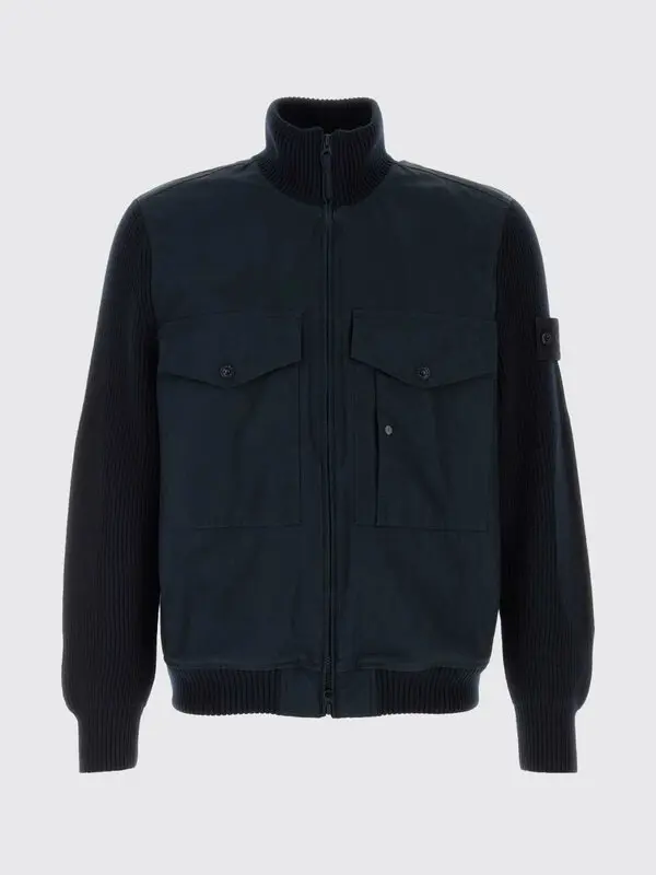 Stone Island Cotton And Wool Bomber