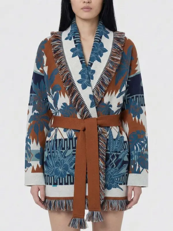 Alanui Jacquard Knit Cardigan