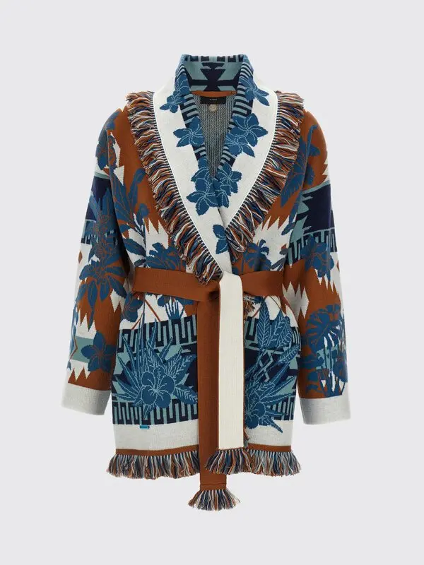 Alanui Jacquard Knit Cardigan