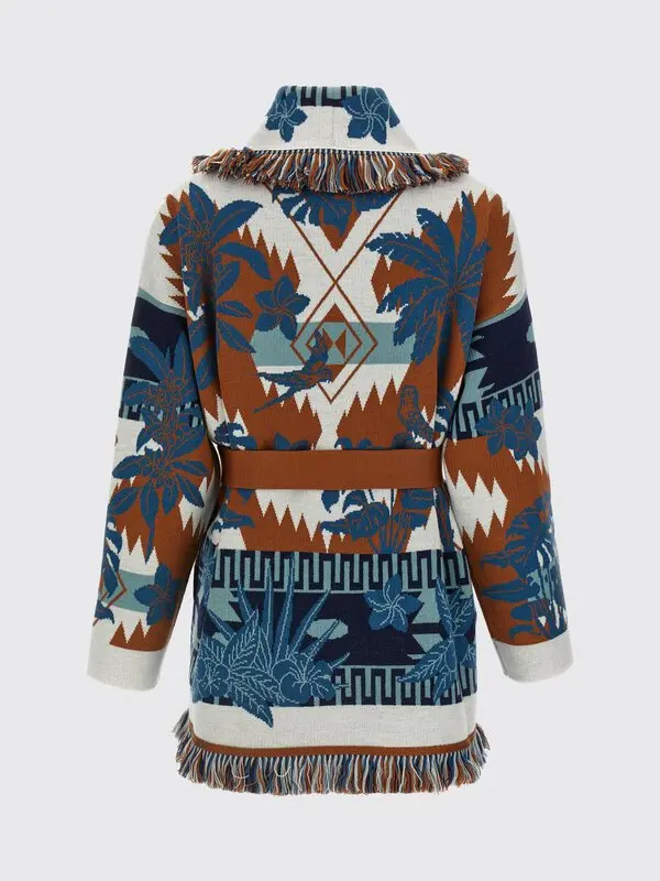 Alanui Jacquard Knit Cardigan