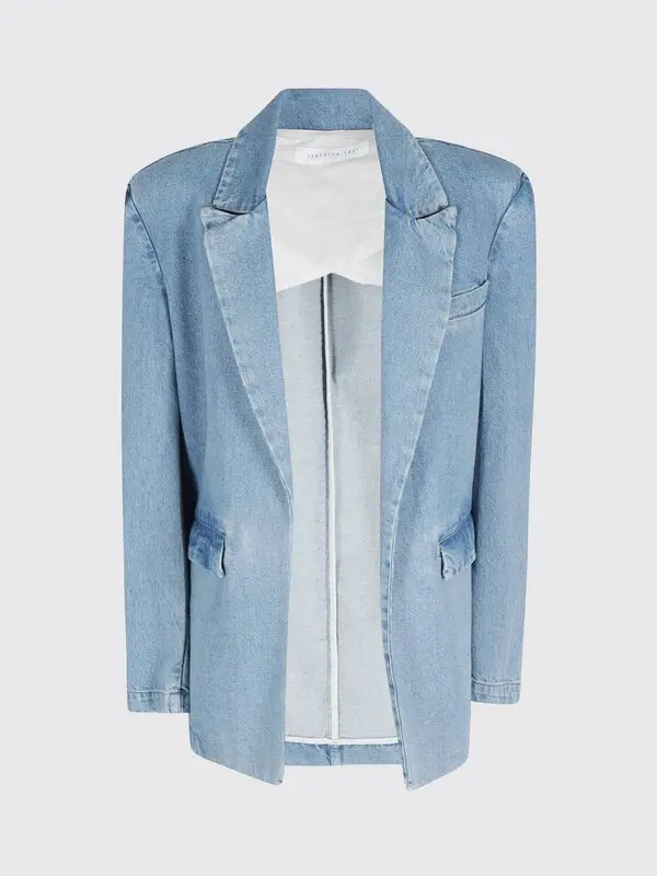 Federica Tosi Cotton Denim Blazer