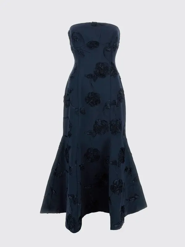ROTATE BY BIRGER CHRISTENSEN Embroidered Strapless Mermaid Dress
