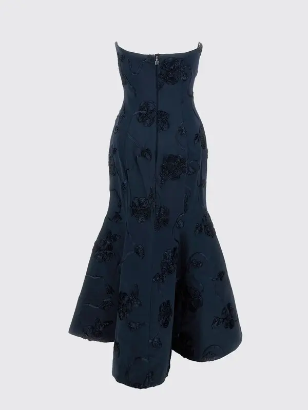 ROTATE BY BIRGER CHRISTENSEN Embroidered Strapless Mermaid Dress