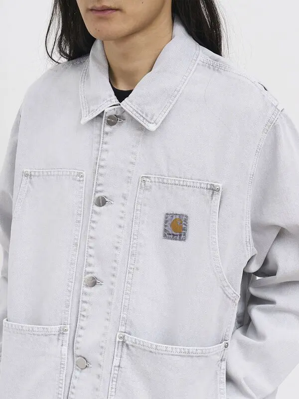Carhartt Work In Progress Cotton Denim Jacket - Black