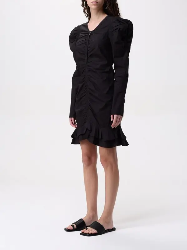 Isabel Marant Étoile Zip Up Ruffled Dress