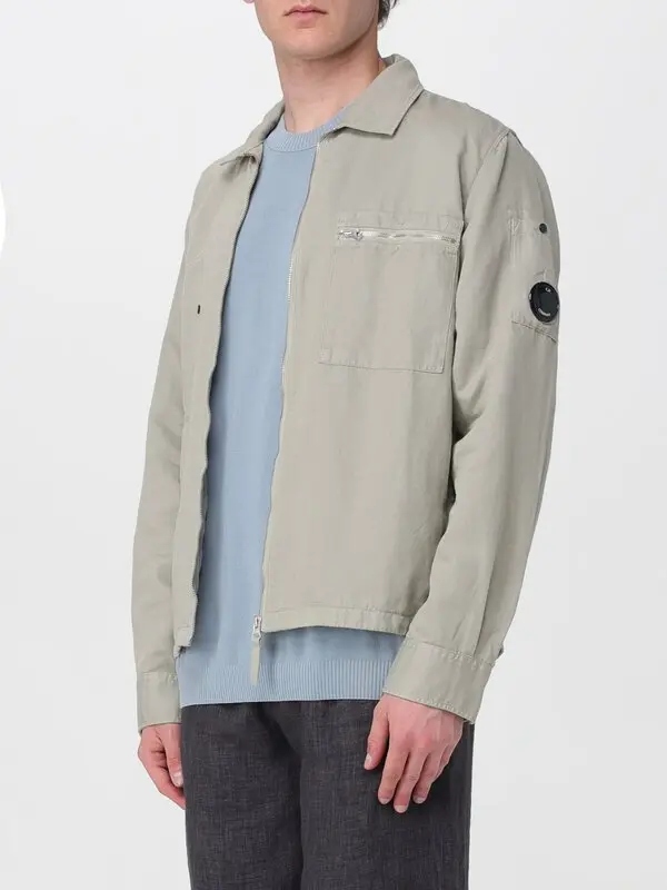 C.P. COMPANY Cotton Overshirt - Nude