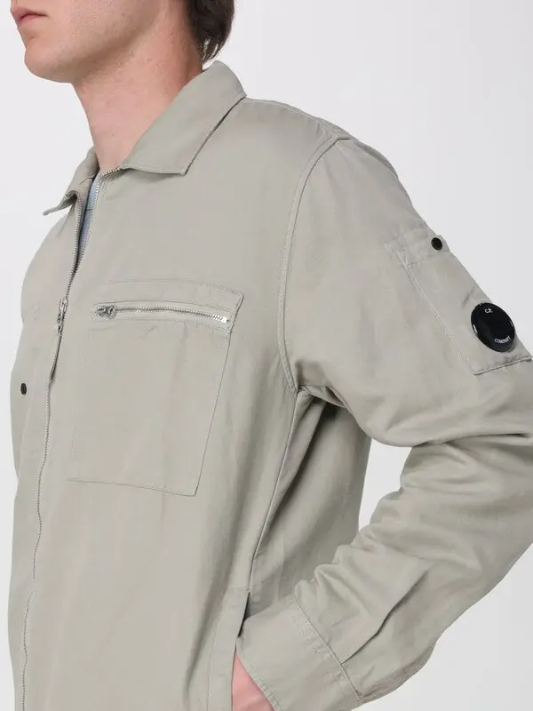 C.P. COMPANY Cotton Overshirt - Nude