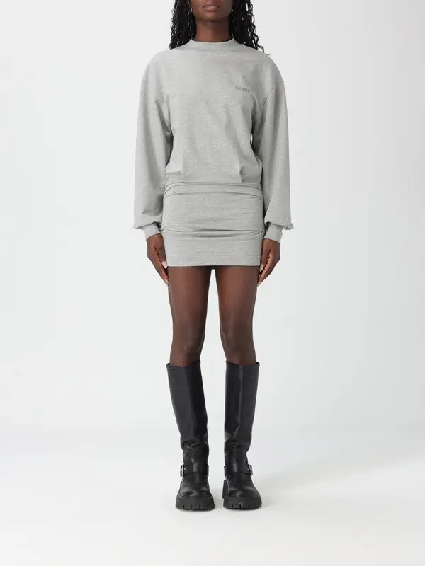 Attico Ruched Mini Dress