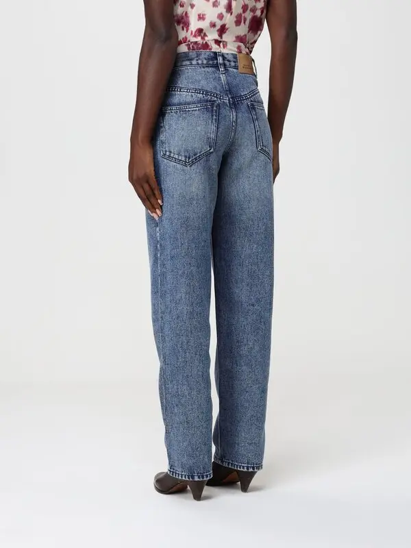 Isabel Marant Étoile Straight Leg Jeans - Gnawed Blue