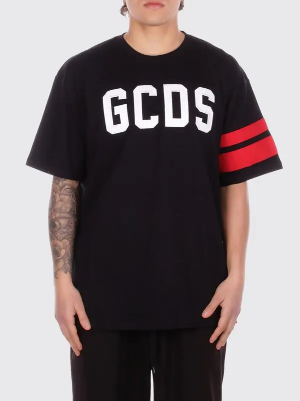 Gcds Cotton T-shirt With Logo