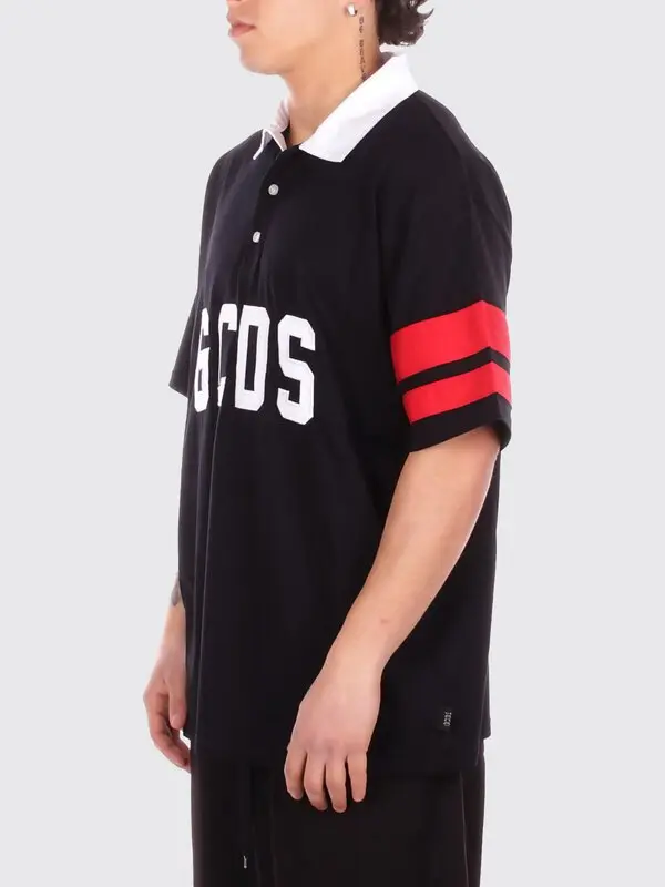 Gcds Cotton Polo Shirt With Logo