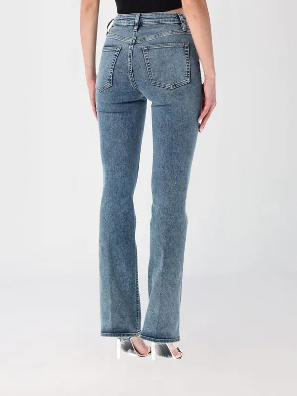 FRAME Mid-rise Cropped Flared Jeans In Stretch