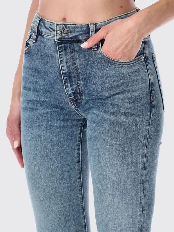 FRAME Mid-rise Cropped Flared Jeans In Stretch