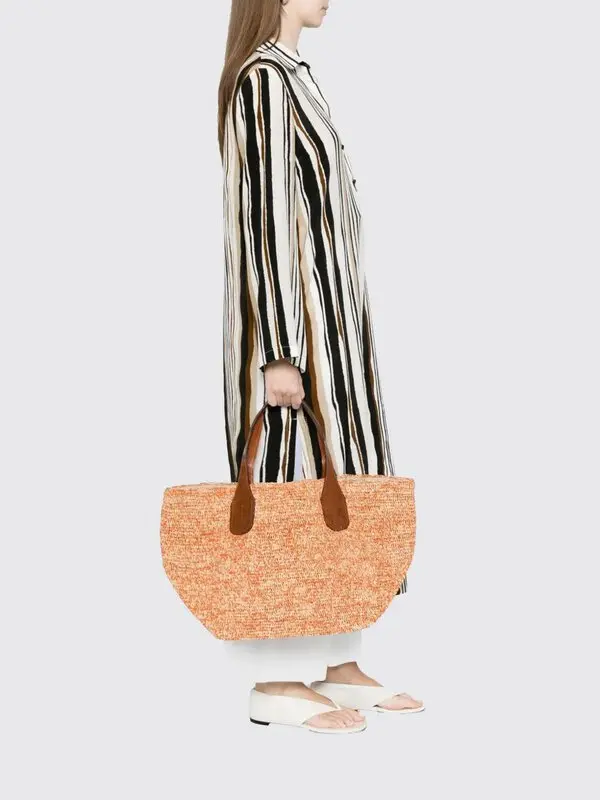 IBELIV Tokyo Ii Raffia Bag - Red