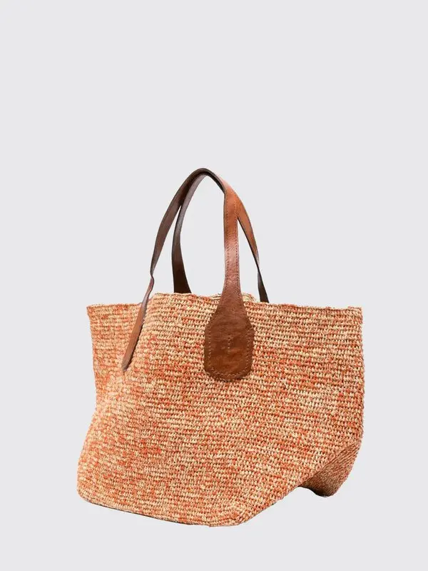 IBELIV Tokyo Ii Raffia Bag - Red