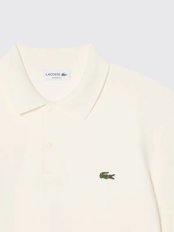 Lacoste Cotton Polo Shirt With Logo - White