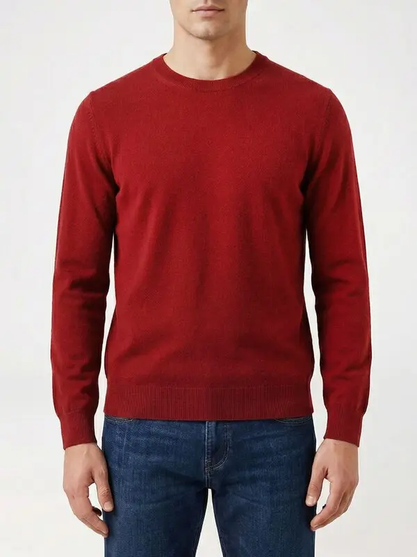 Brunello Cucinelli Crew Neck Jumper - Cherry