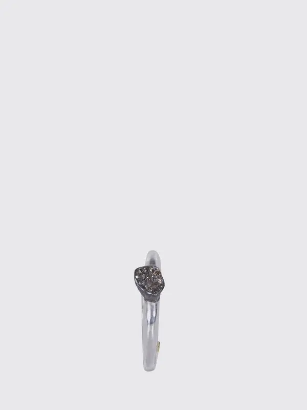 ROSA MARIA Chromed Ring With Set Stones