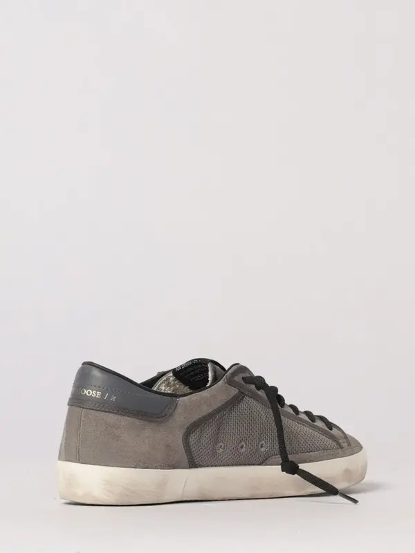 GOLDEN GOOSE Super-star Leather And Mesh Sneakers