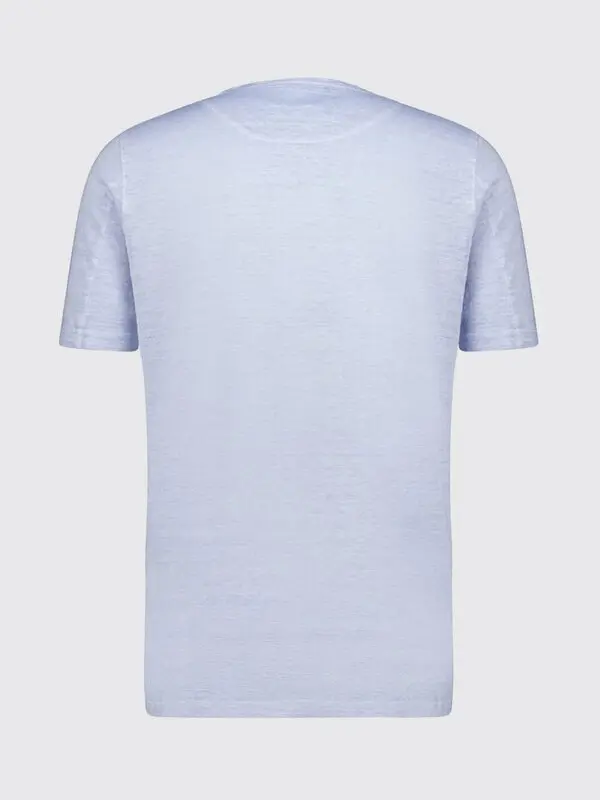 120% Lino T-shirt - Blue