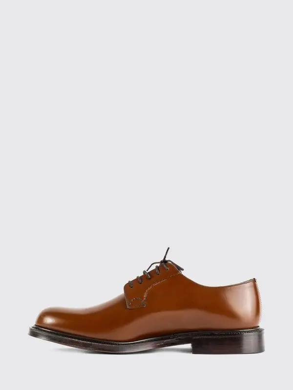 Church's Shannon Smooth Calfskin Round-toe Derby Lace-up Shoes - Brown