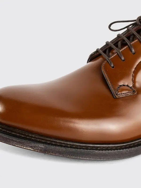 Church's Shannon Smooth Calfskin Round-toe Derby Lace-up Shoes - Brown