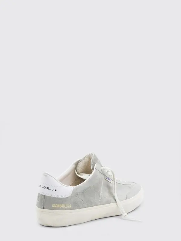GOLDEN GOOSE Suede Lace-up Sneakers - Grey