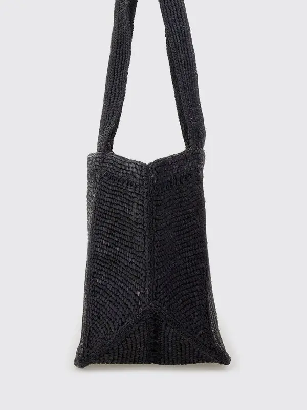 PATOU Raffia Tote Bag - Blue