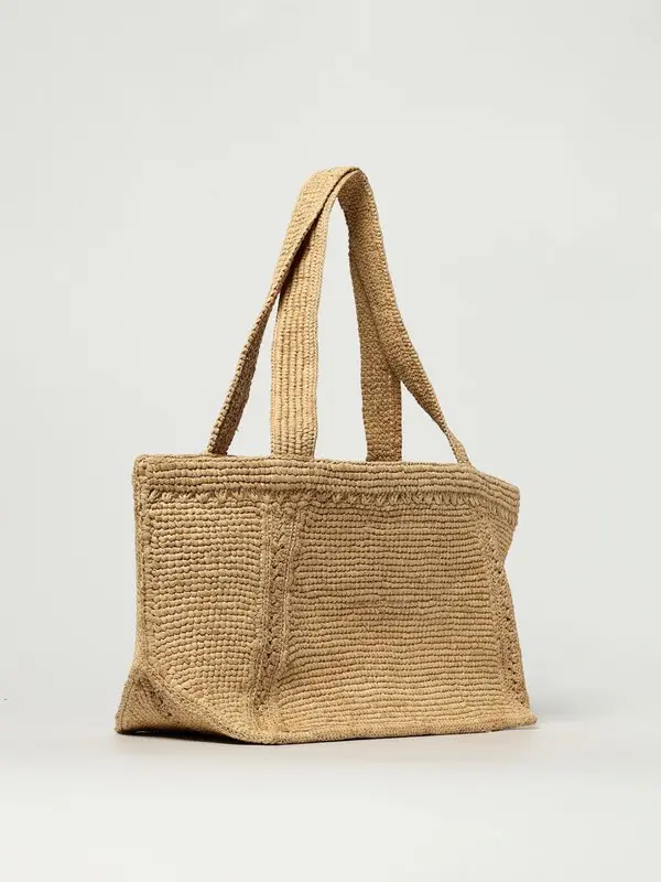 PATOU Woven Tote Bag With Monogram Detail