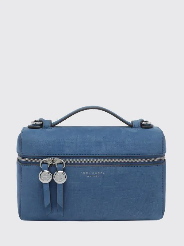 Tory Burch Romy Mini Handbag In Nubuck Leather With A Removable Handle