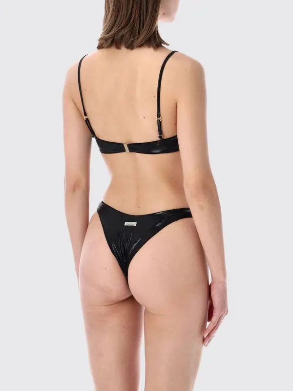 MATINEE Bandeau Bikini With Square Neckline And Brazilian Briefs - Black