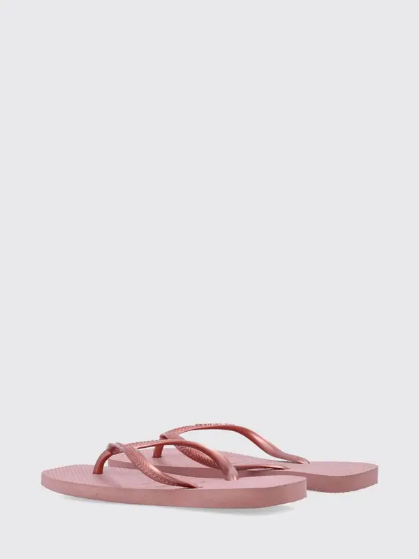 Havaianas Square Rubber Flip-flops With A Square Toe And Low Heel