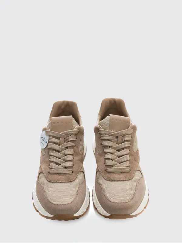Hogan Hyperlight Suede And Mesh Sneakers