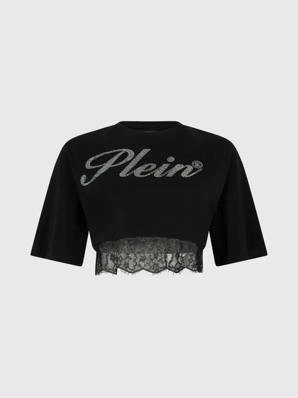 Philipp Plein Cotton Crew-neck T-shirt With Logo