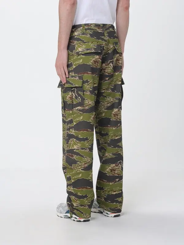 ICECREAM Tiger Camo Cargo Trousers With Graphic Detail