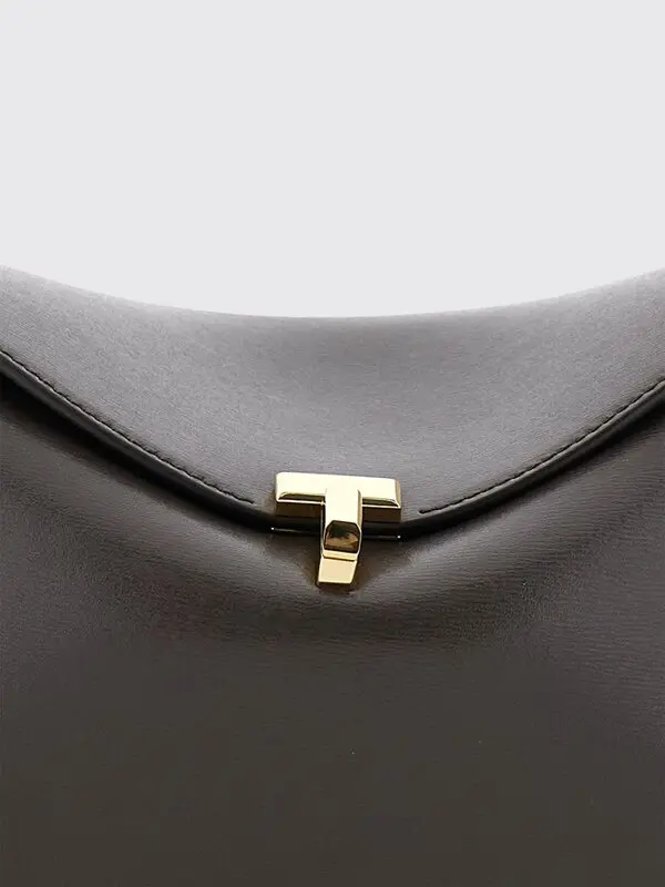 TOTEME T-lock Leather Crossbody Bag